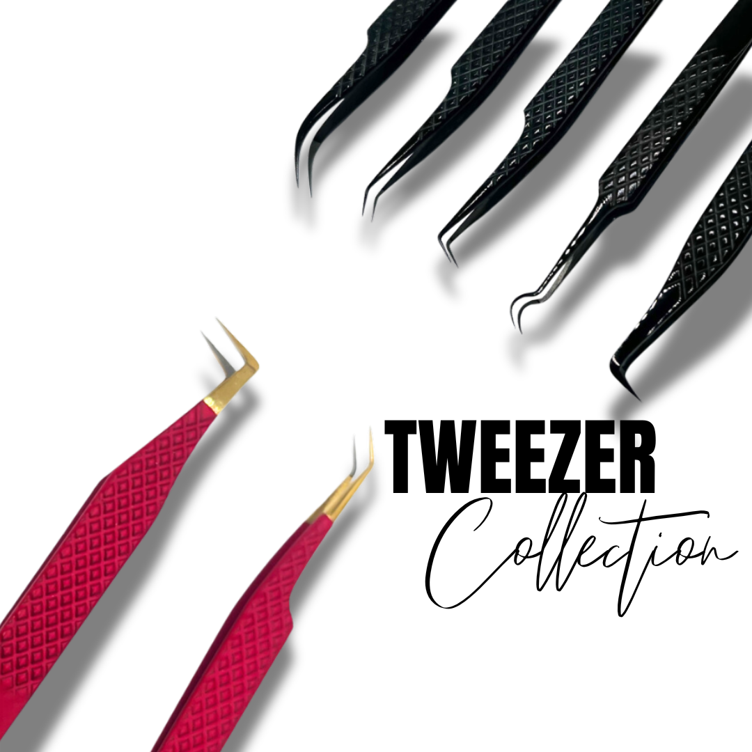 Professional Lash Tweezers — Fiber Tip & Isolation | LaLa & Co. – LaLa ...
